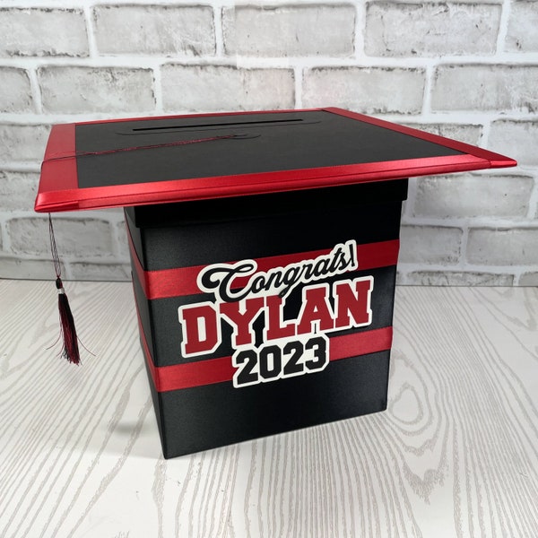 Graduation Card Box - Etsy