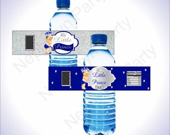 Instant Download Printable Little Man Water Bottle Labels | Etsy