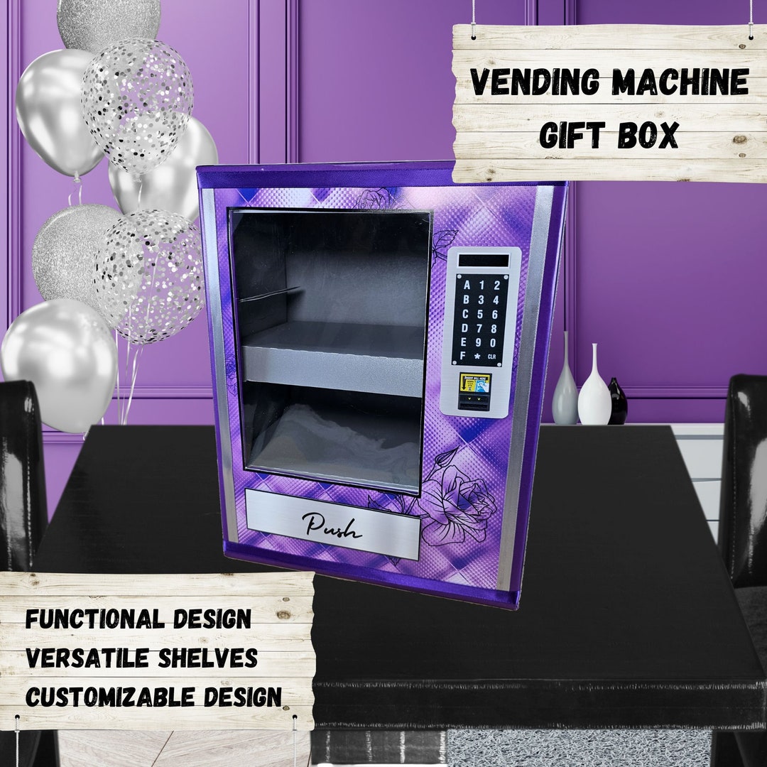Vending Machine Multi-use Gift Box, Display Box, or Decorative Storage ...