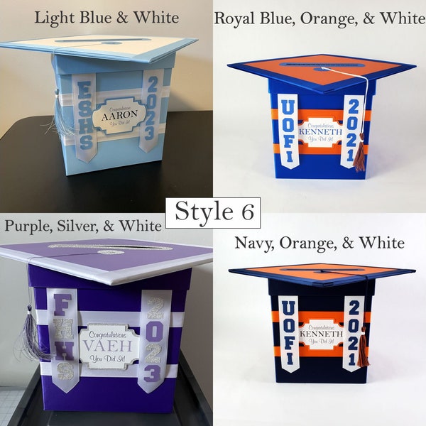 Graduation Card Box - Etsy