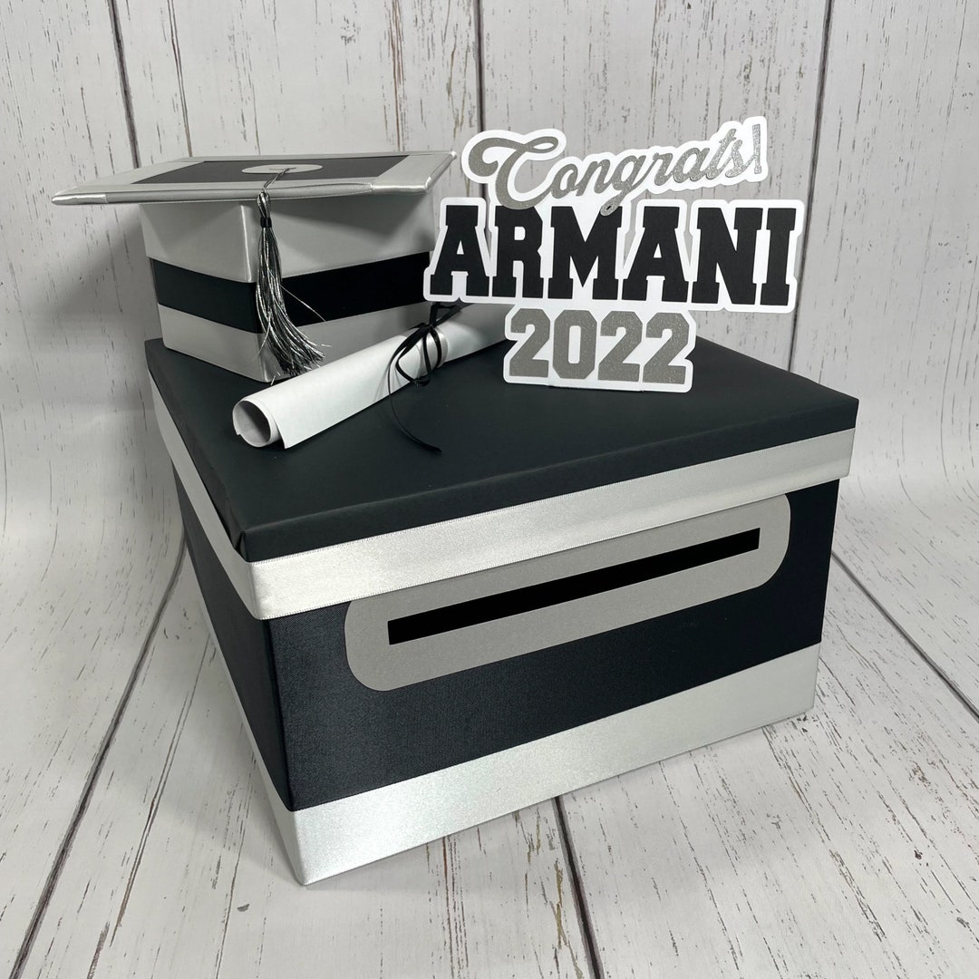 Personalized Graduation Party Card Box - Etsy