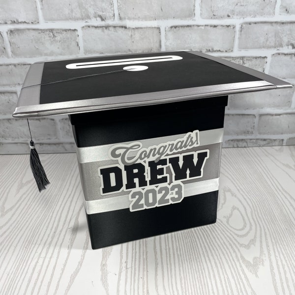 Custom Card Box Graduation - Etsy