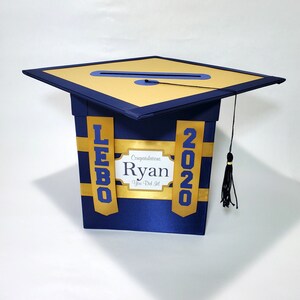 Custom Graduation Card Box, Style 6 - Etsy