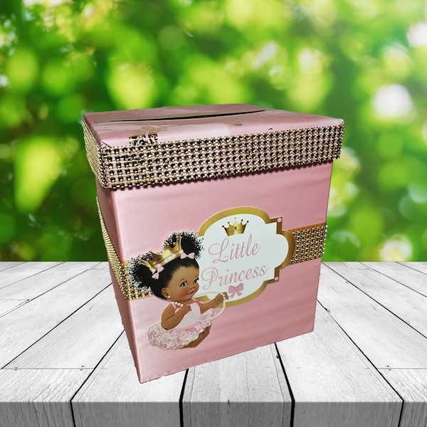 Pink Card Box - Etsy