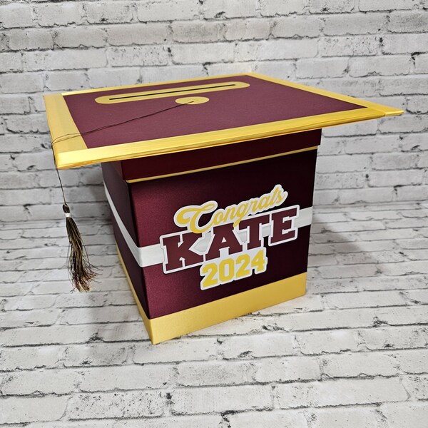 Graduation Card Box - Etsy