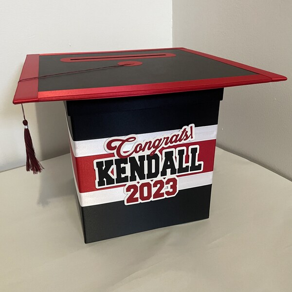 Graduation Card Box - Etsy