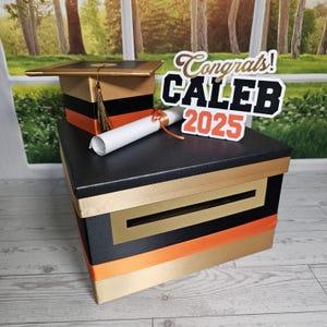 Handcrafted Personalized Graduation Party Card Box for Any Year - Etsy