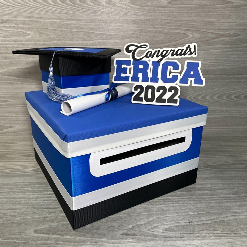Royal Blue Graduation Cap - Etsy