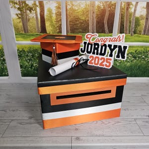 Handcrafted Personalized Graduation Party Card Box for Any Year - Etsy