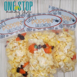 Spider Halloween Bag Topper Printable: Classroom Party Favor (PDF & PNG ...