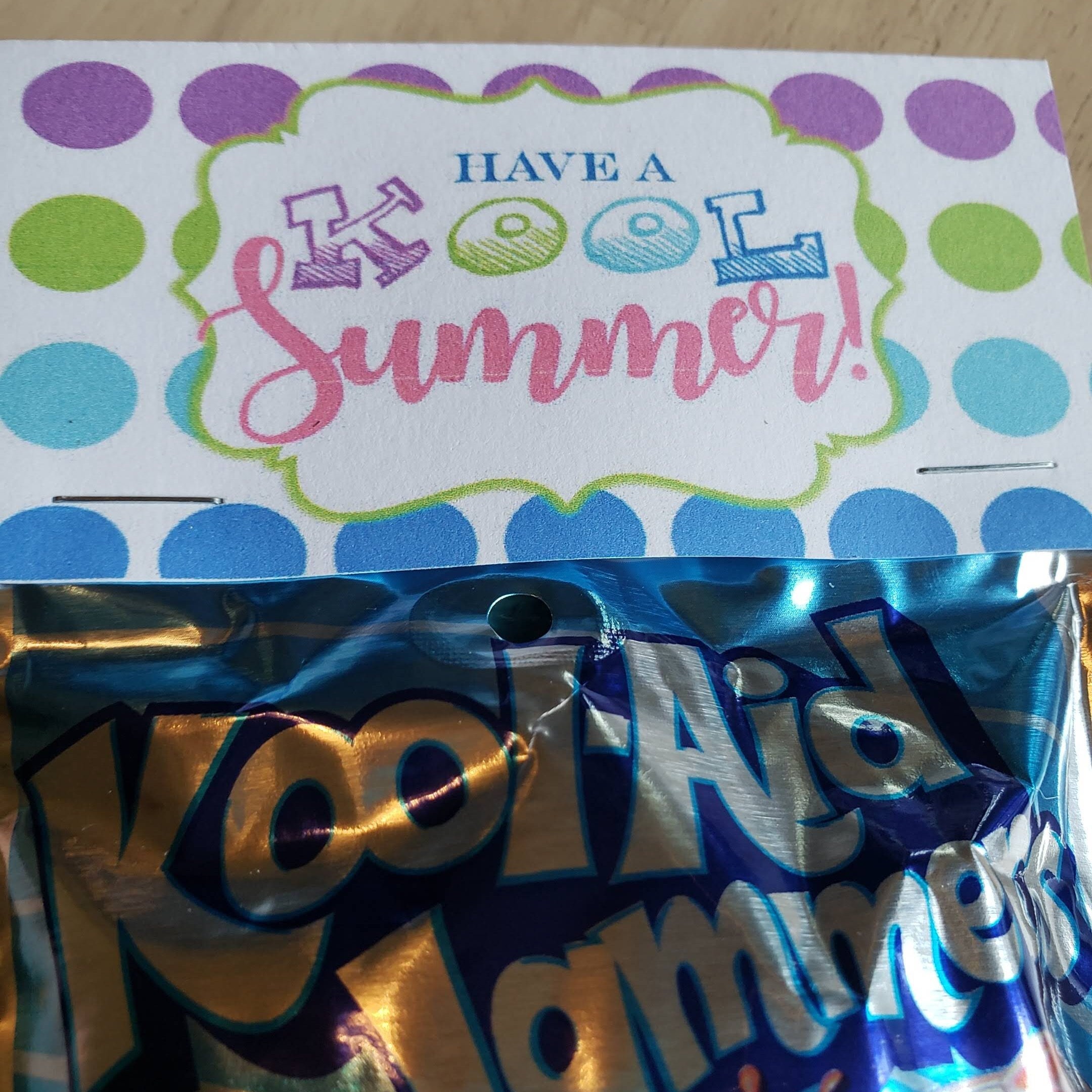 Have a Kool Summer Printable Goody Bag Topper Print at Home - Etsy Canada