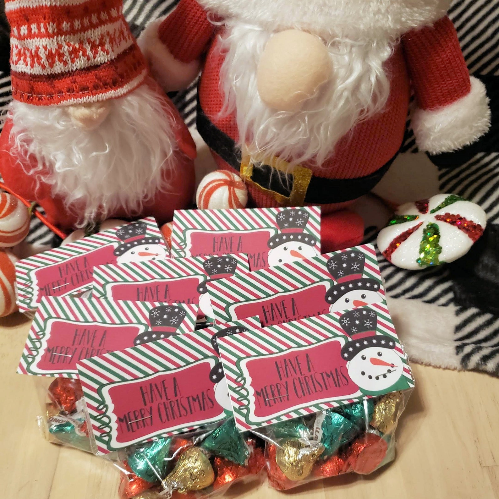 Have a Merry Christmas Printable Goody Bag Topper Print at - Etsy