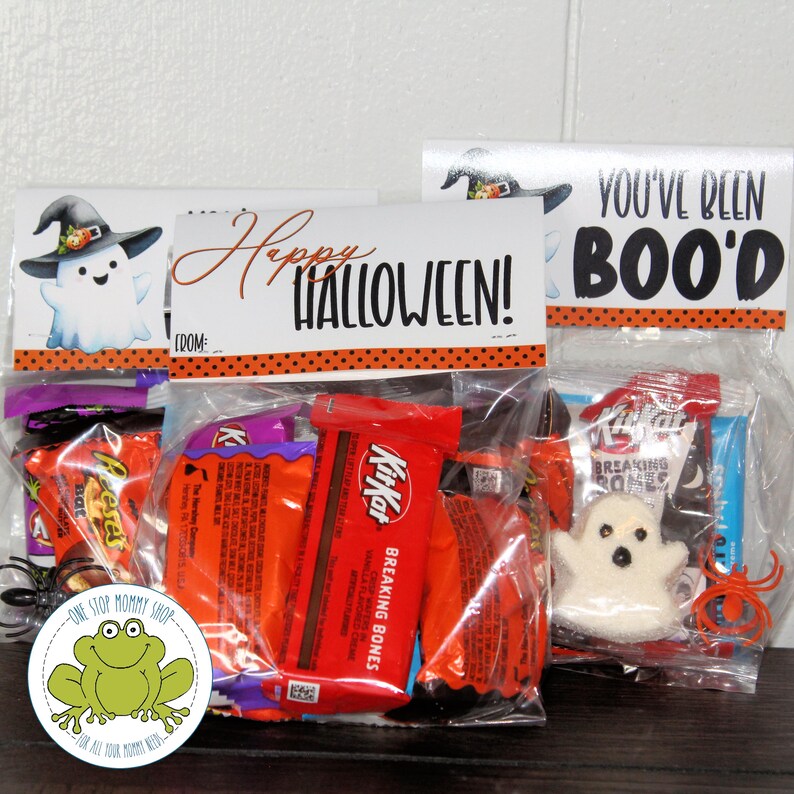 You've Been Booed Bag Topper: Halloween Printable Party Favor (PDF ...