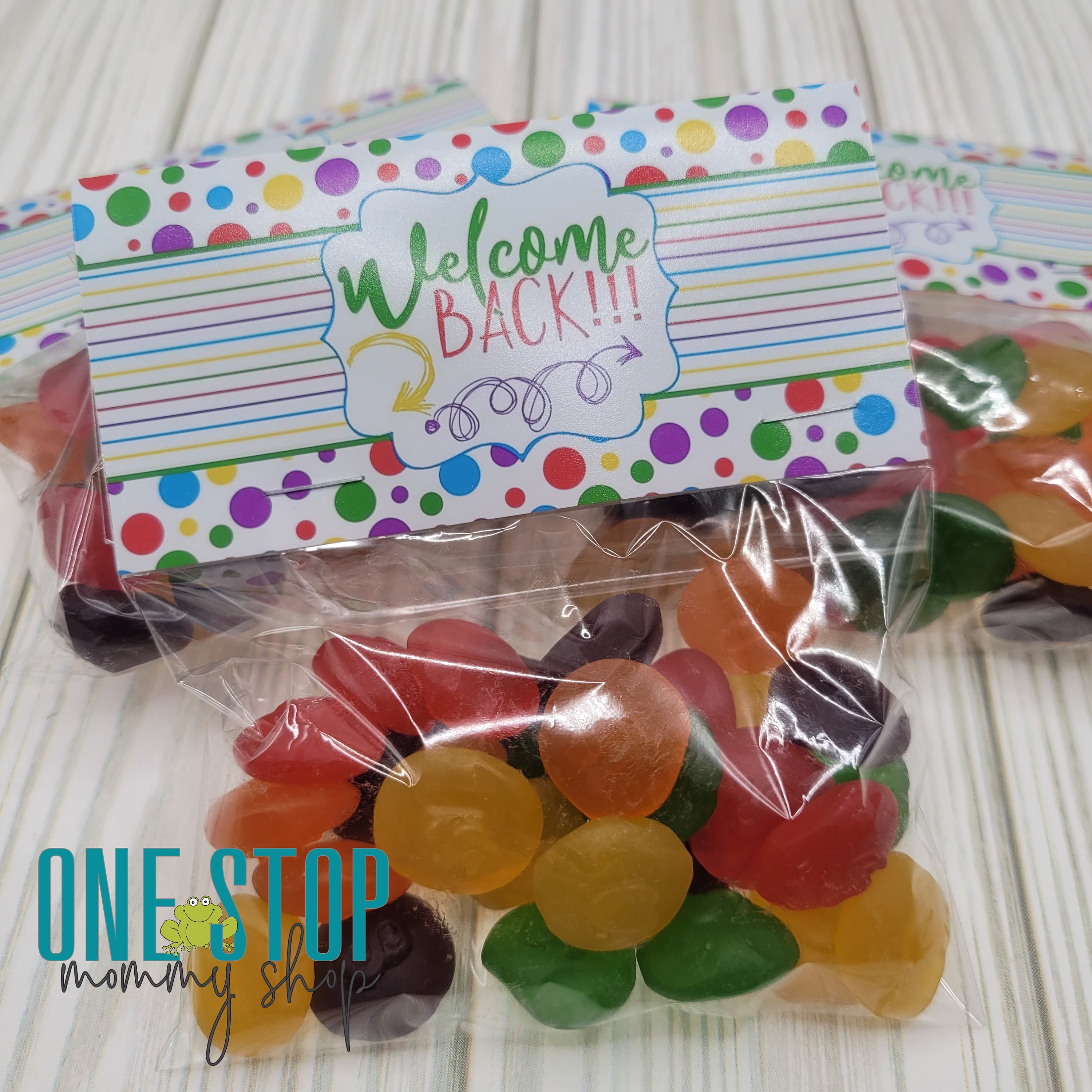 Welcome Back Bag Topper: Printable Treat Bag Label (PDF & PNG Download ...