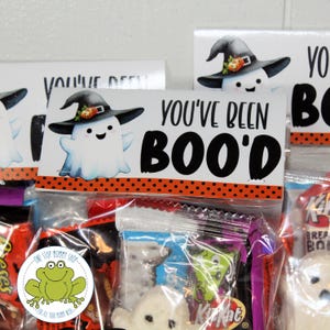 You've Been Booed Bag Topper: Halloween Printable Party Favor (PDF ...