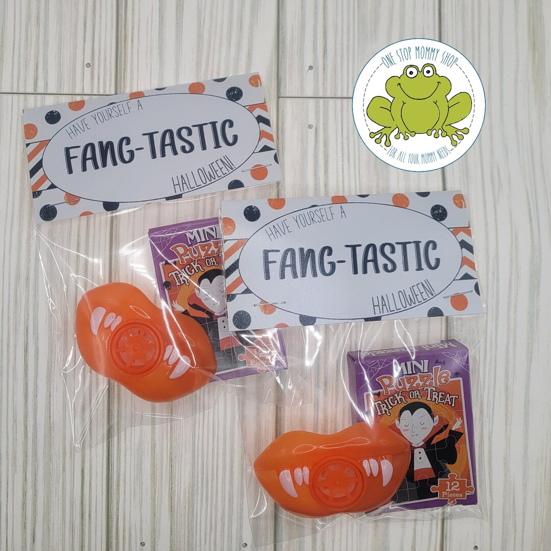 Have a Fang-tastic Halloween Printable Bag Topper - Print at Home ...