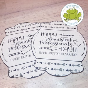 Administrative Professionals Day Gift Tags: Printable Appreciation (PDF ...