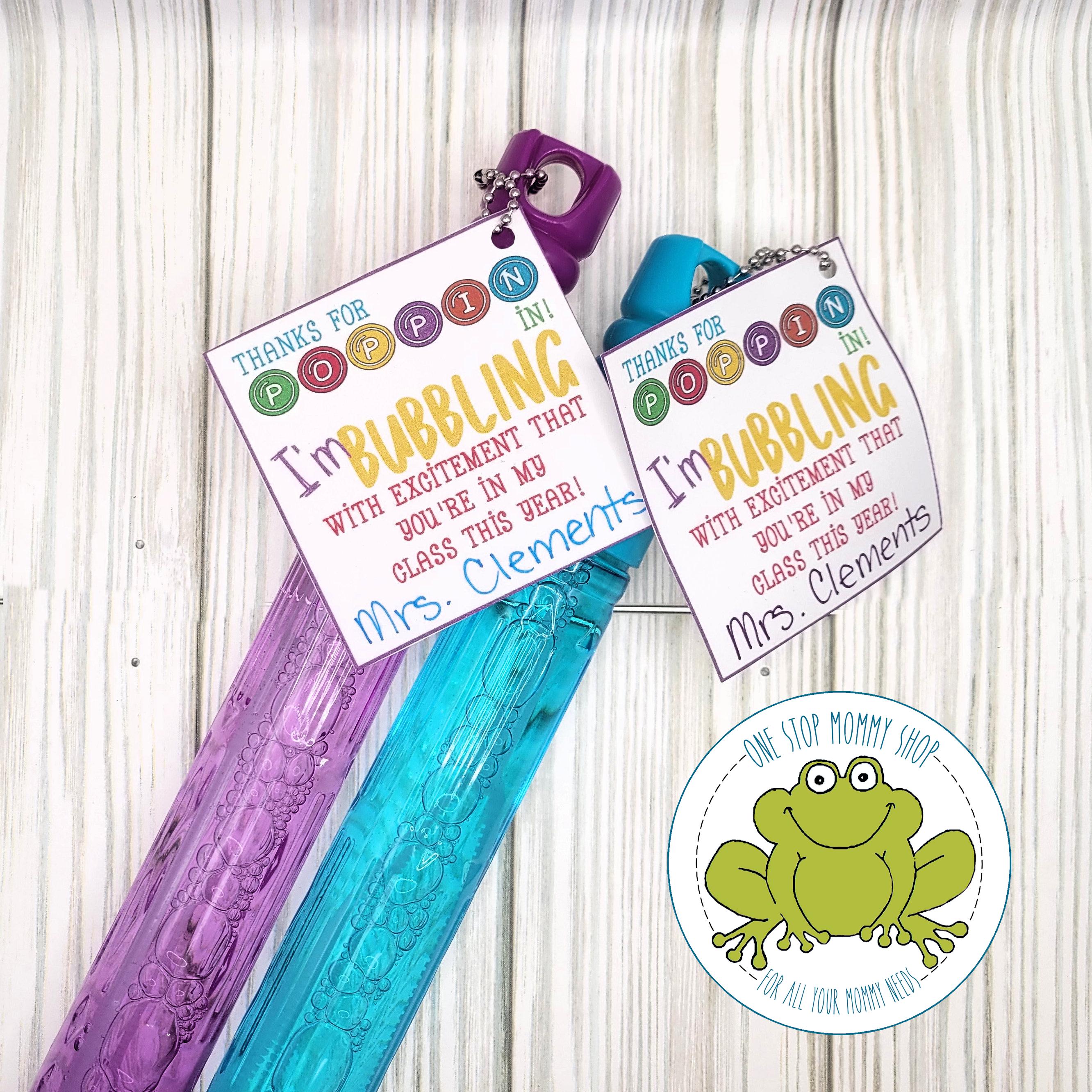 Back to School Gift Tag: Thank You for Popping in (PDF & PNG Download ...