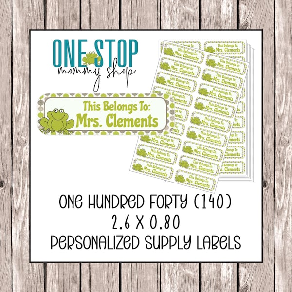 Frog Classroom - Etsy