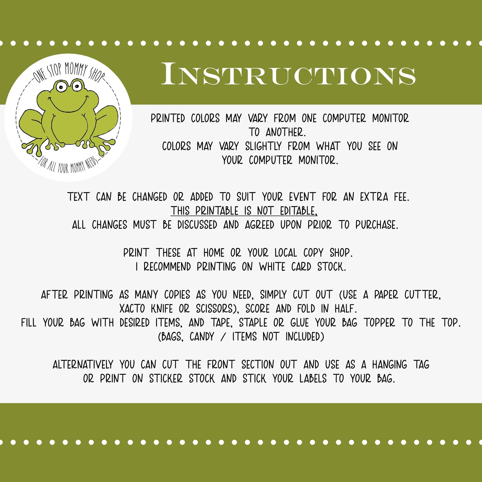 Make Your Own Turkey Play Dough Bag Topper: Printable (PDF & PNG ...