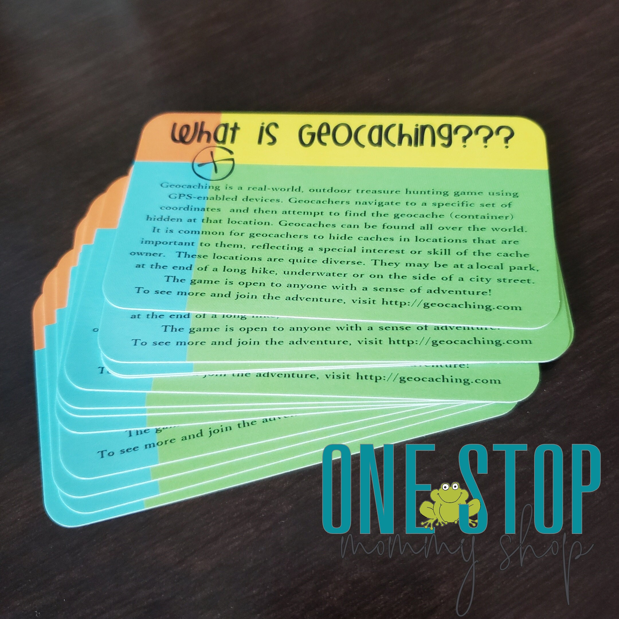 Geocaching Muggle Information Cards: Beginner's Guide, Geoswag, FTF ...