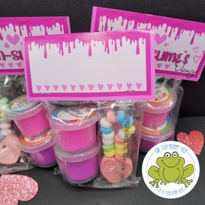 Valentine's Day Slime Bag Topper: Happy Valen-slimes Day Printable (PDF ...