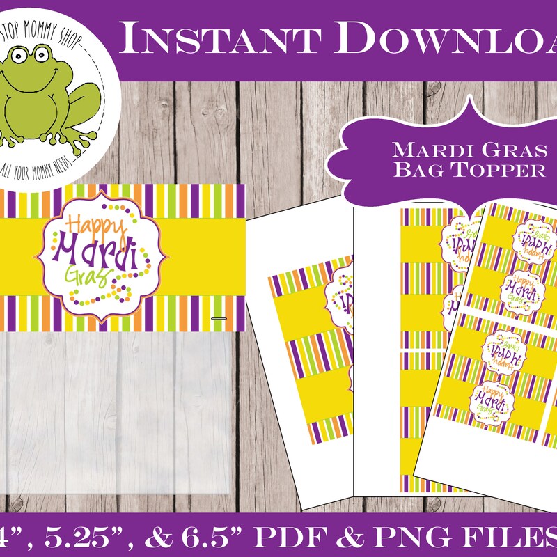 Mardi Gras Printable - Etsy