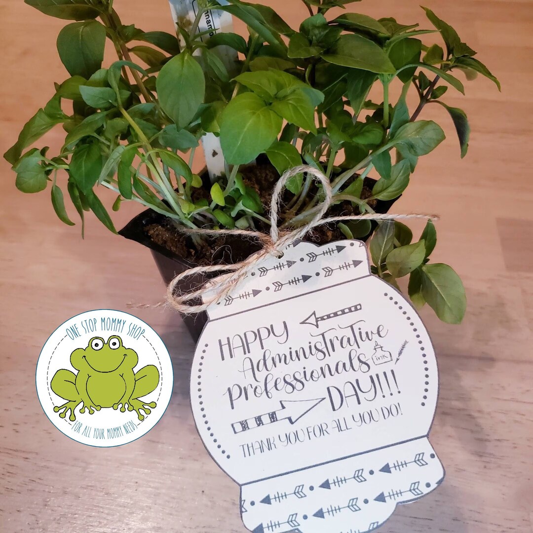 Administrative Professionals Day Gift Tags: Printable Appreciation (PDF ...