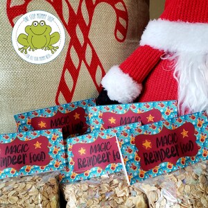 Magic Reindeer Food Christmas Printable Bag Topper - Print at Home ...