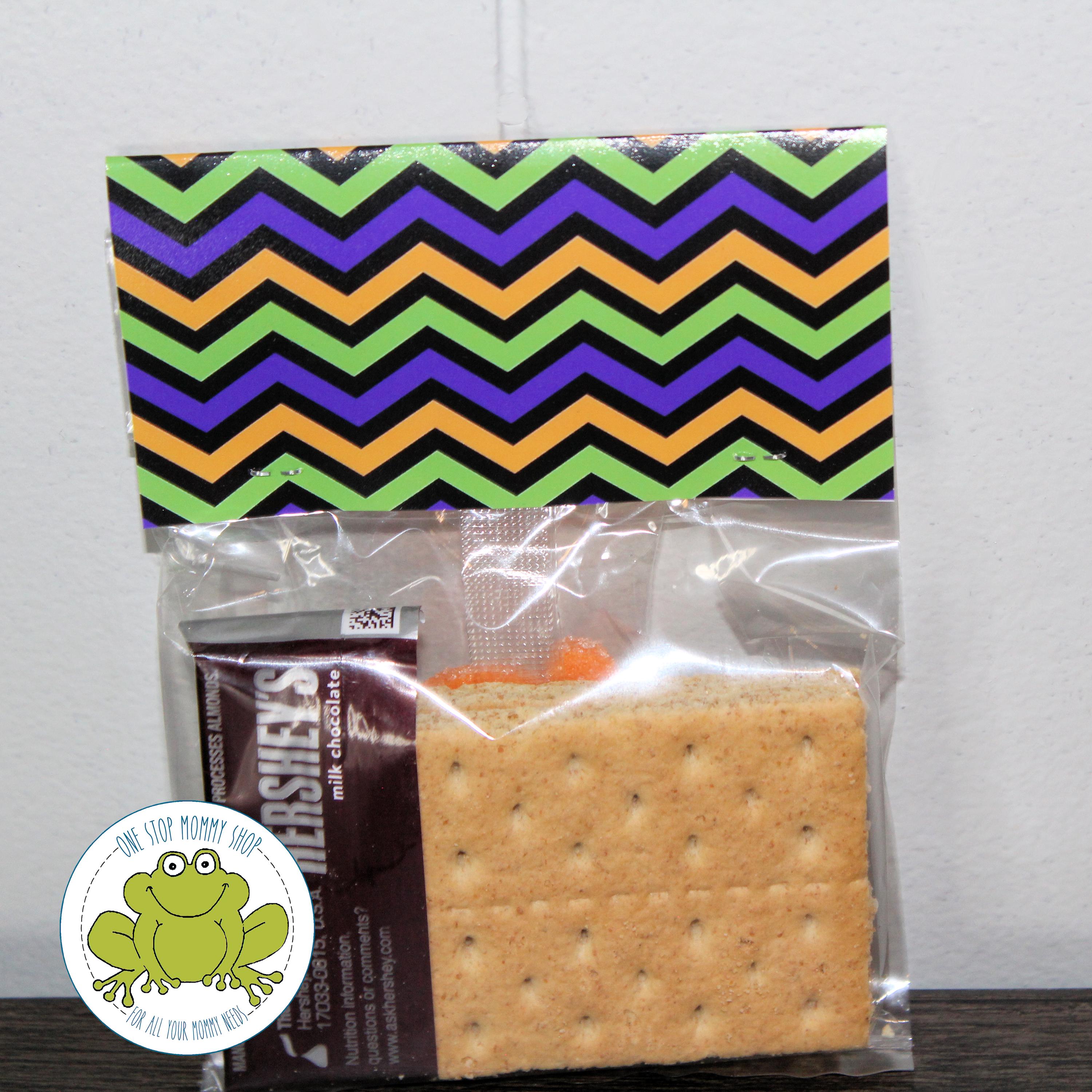 Halloween Bag Topper: Trick or S'more Treats Party Favor (PDF & PNG ...