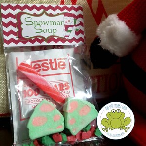 Snowman Soup Printable Bag Topper Print Home Christmas Party Class ...
