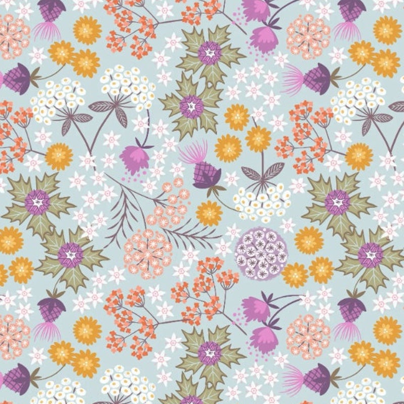 Thistle Fabric - Etsy