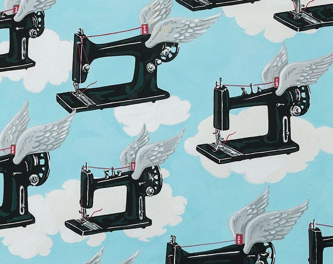 Fabric, Flying Machines by Alexander Henry, Last One Yard - Etsy