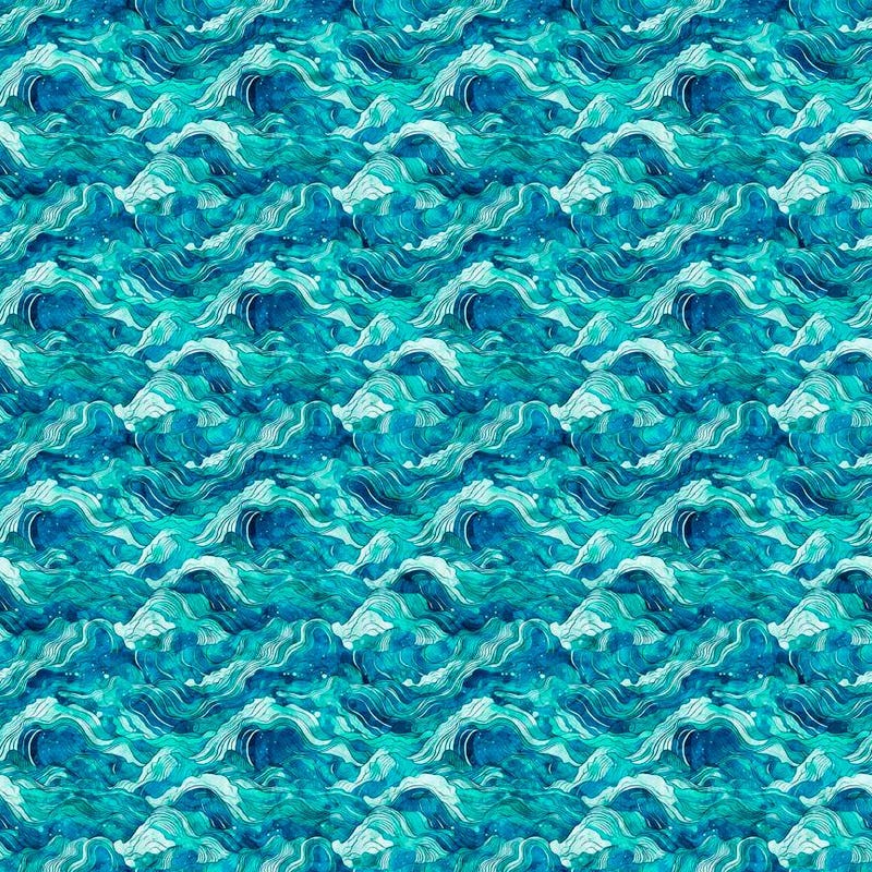 Waves Fabric - Etsy