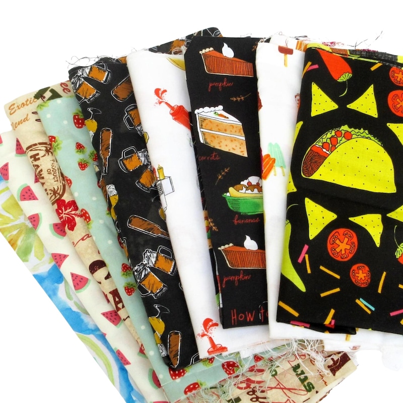 Food Theme Fabric - Etsy