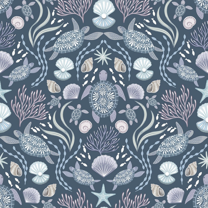 Turtle Fabric - Etsy