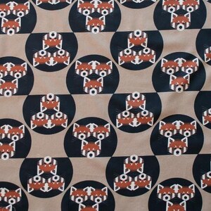 Fabric, Red Panda by Charley Harper, Nurture Vol 3 by Birch, Organic ...