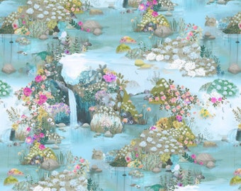 Waterfall Fabric - Etsy