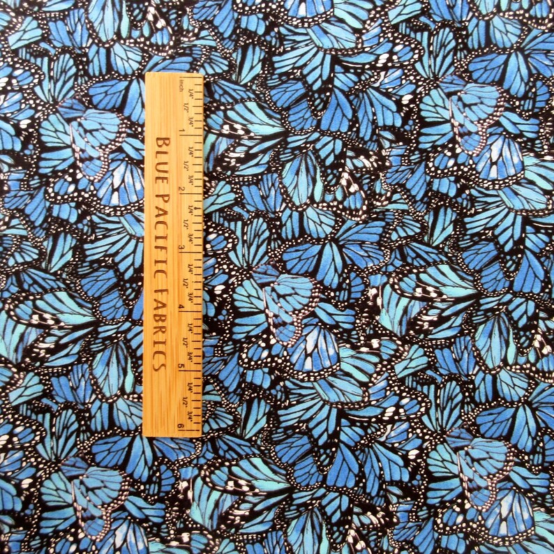 Butterfly Wings Fabric, Natures Music by Elizabeth Studio, by the Half ...