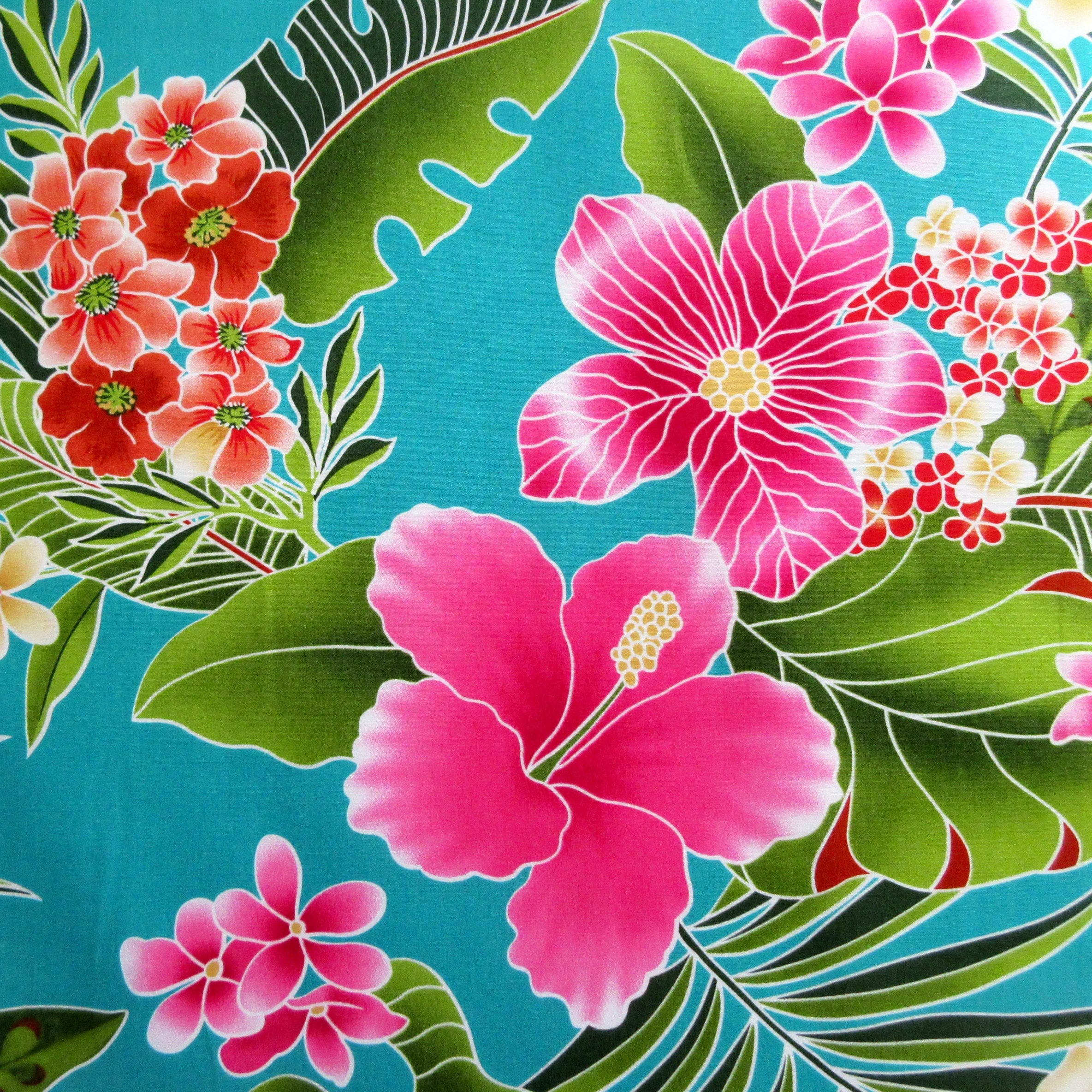 Hawaiian Hibiscus Pattern