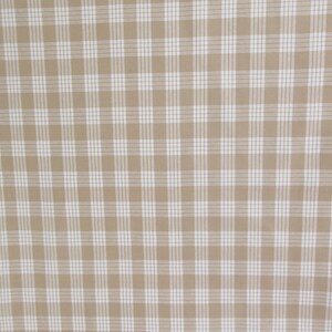 Fabric, Yarn Dyed Palaka Hawaiian Plaid in Beige, 100% Cotton Woven - Etsy