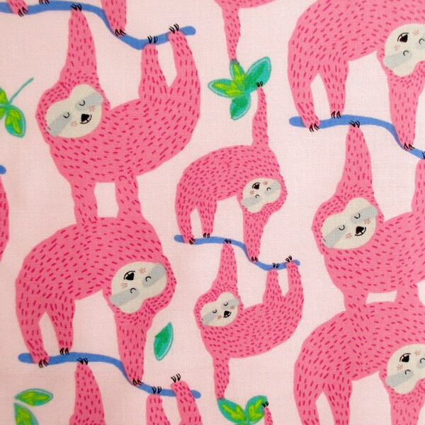 Sloth Fabric - Etsy