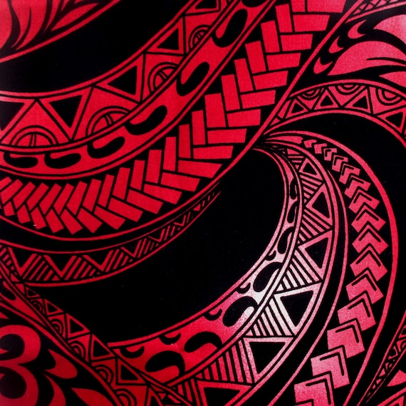 Red Tribal Pattern
