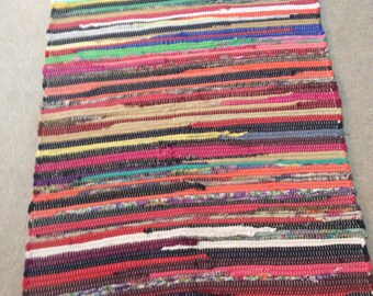 Rag Rug / Chindi /Scandinavian Area Rug Boho Chic Hippie Rugs | Etsy