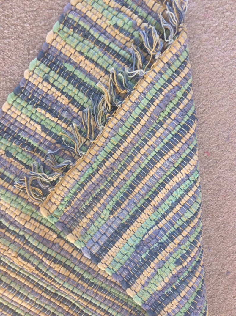 Handmade Chindi Rug Handmade Rag Rug Boho Rag Rug Hippie | Etsy