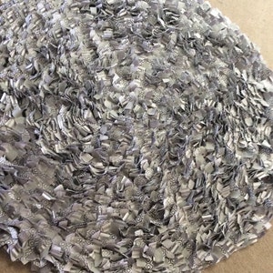 Baby Rag Rug Gray White Boho Chic Area Rug Shag Rugs - Etsy