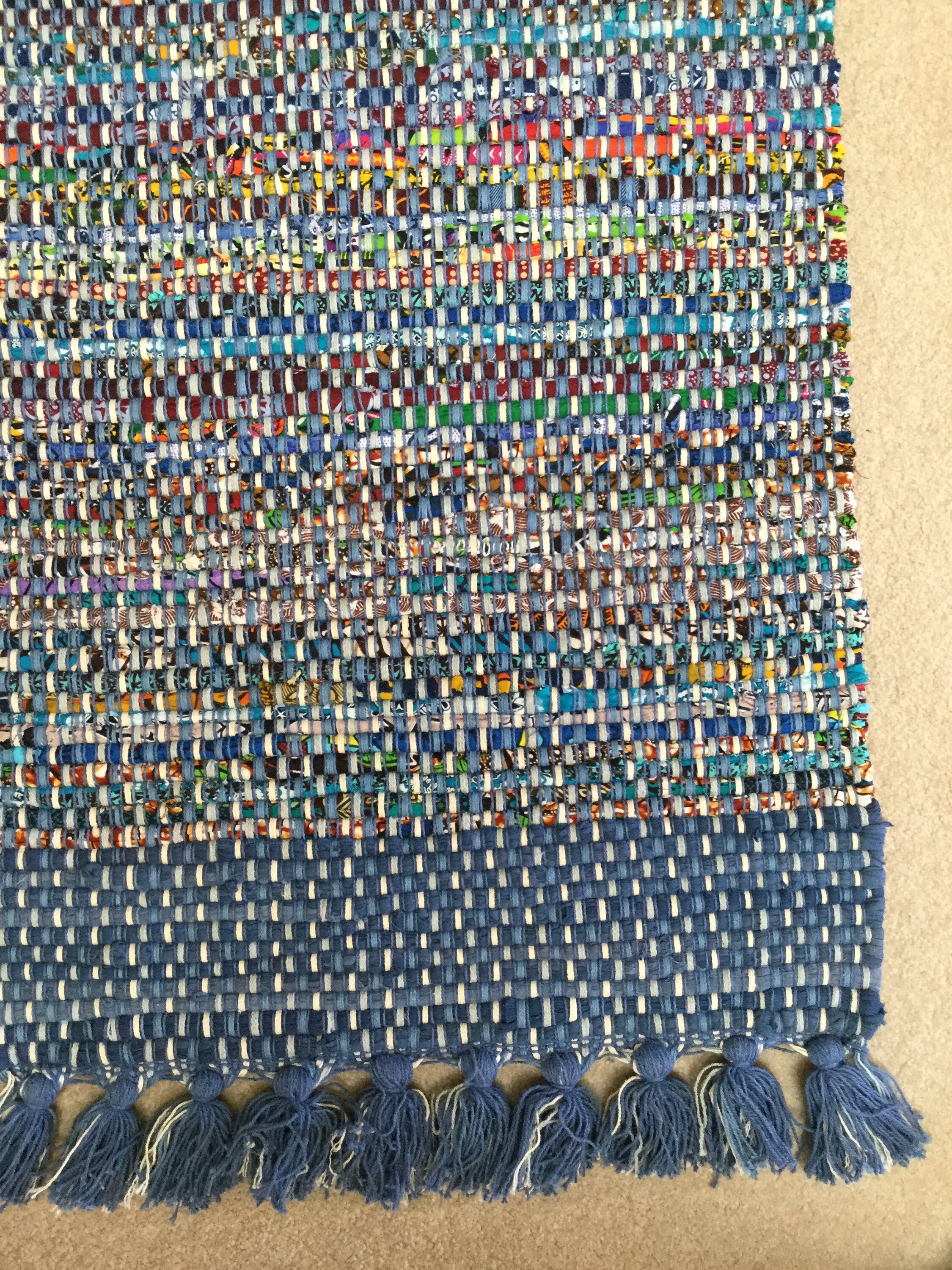 Beautiful Handmade Chindi rug rag rug hippie rag rug | Etsy