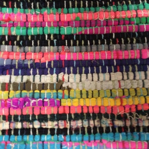 Rag Rug / Chindi Floor J / Scandinavian Area Rug, Boho Chic Hippie Rugs ...