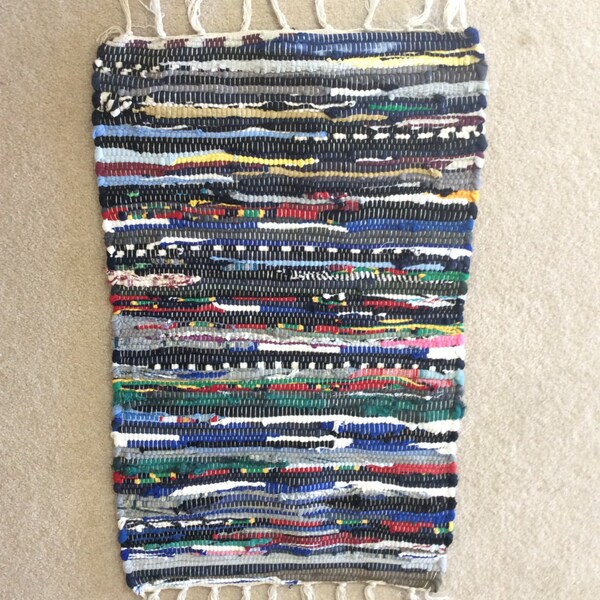 Loom Woven Rag Rugs - Etsy