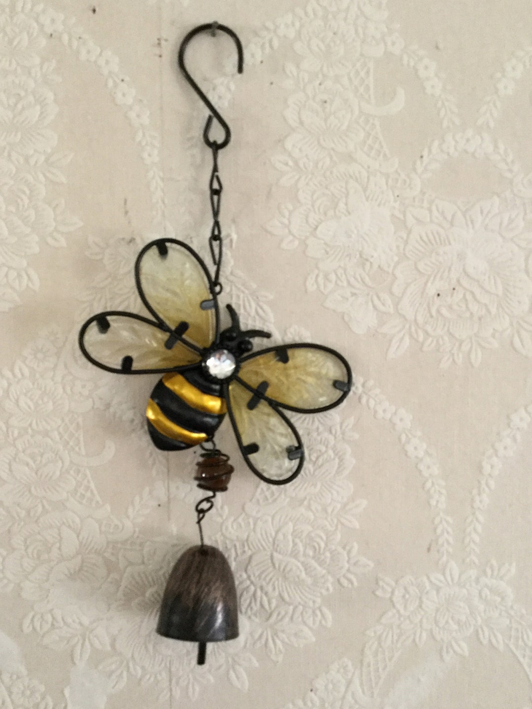 Bumble Bee Hanging Bell - Etsy